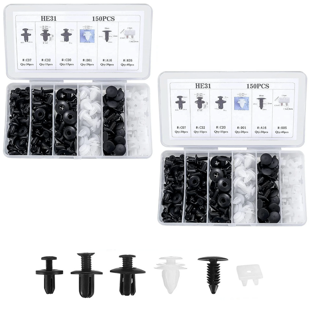 CarClips 1+1 GRATIS – Universal Brug, Kraftig Bil Reparations Klips ...