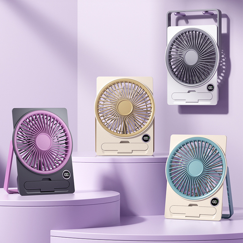 MiniFan - USB-Opladelig Mini Slank Bordventilator – NB DK